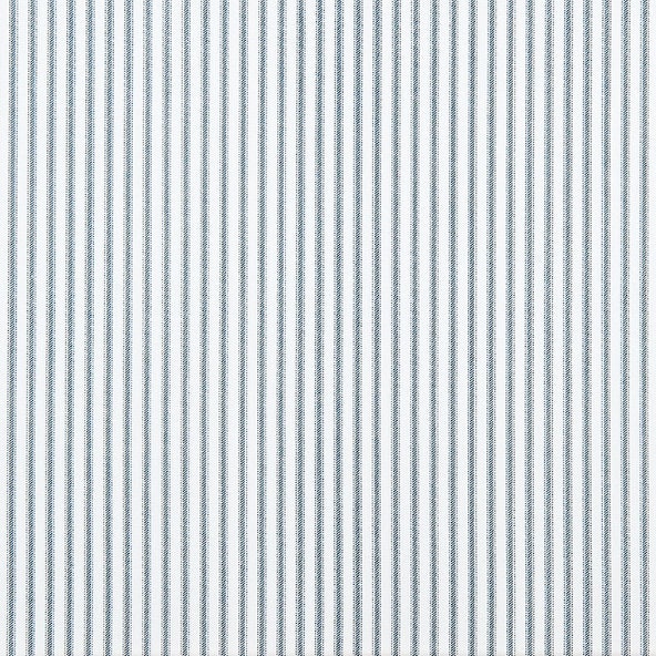 Navy Blue and White Ticking Stripe Fabric by the Yard - Cotton - 54 ...
