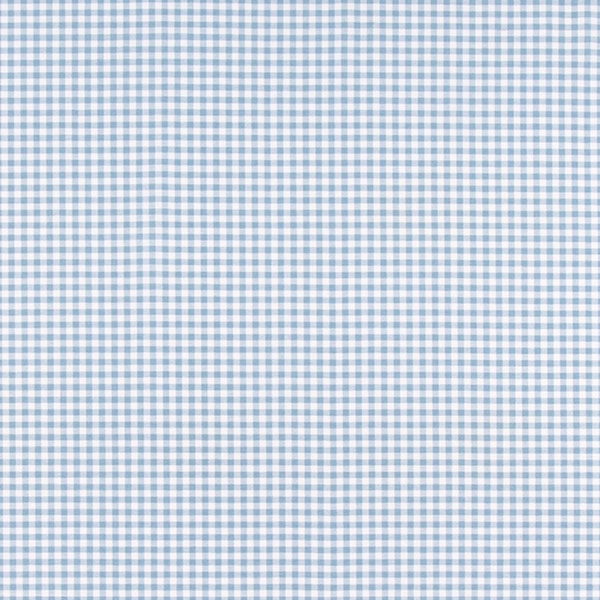 Blue Gingham Fabric - Etsy