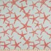 Coastal Starfish Fabric by the Yard - Upholstery Cotton - 54" Wide ...
