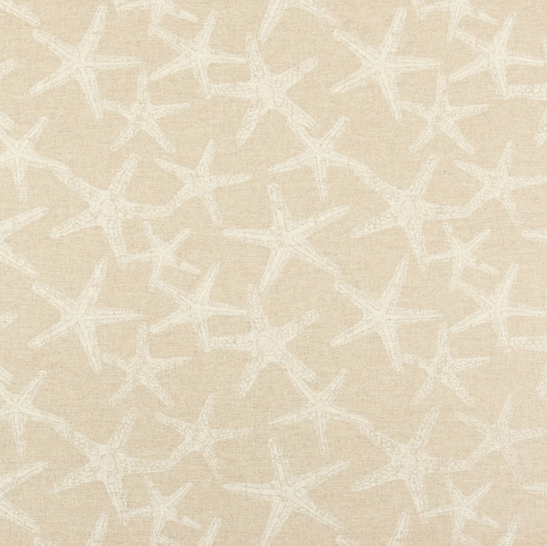 Coastal Starfish Fabric by the Yard - Upholstery Weight - 54" Wide ...