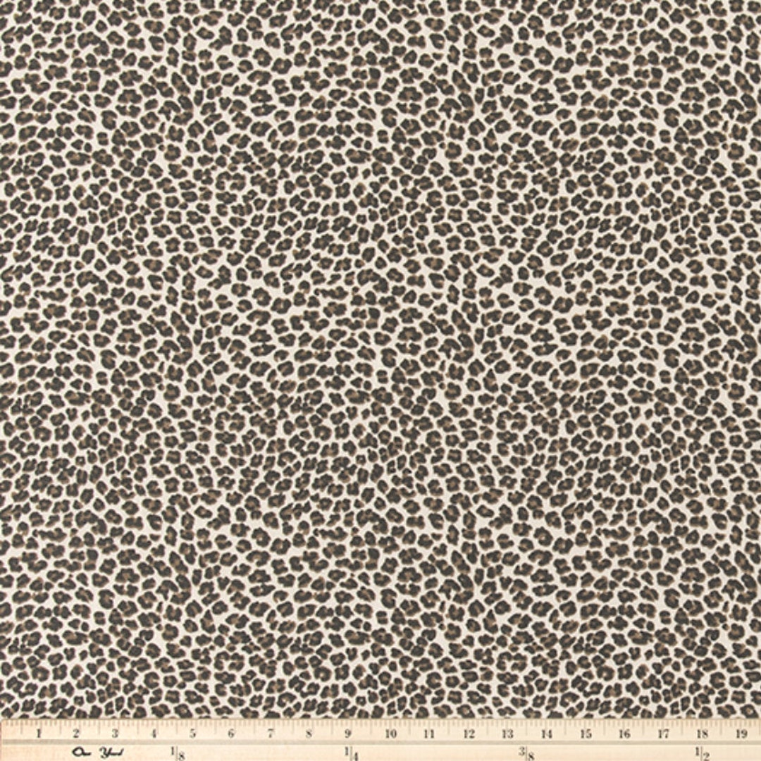 Leopard Print Fabric by the Yard - Cotton Home Decor Fabric - 54" Wide ...