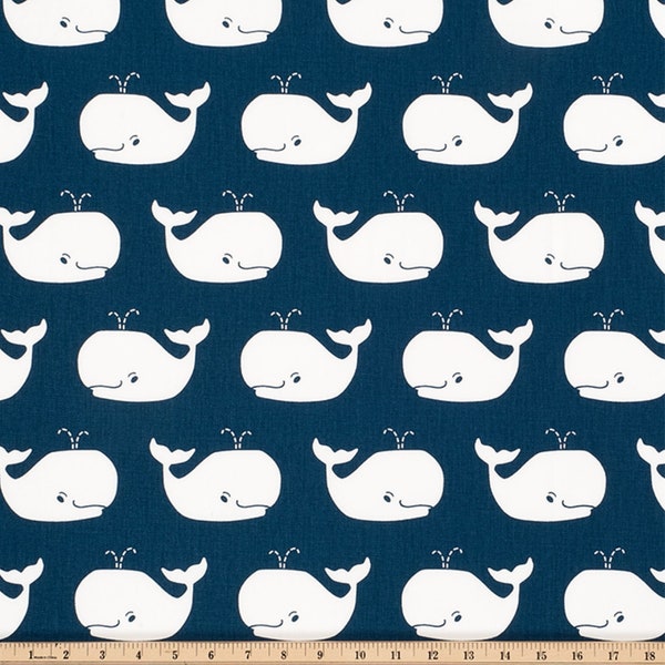 Whale Fabric - Etsy