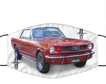 Ford Mustang Face Mask - Etsy