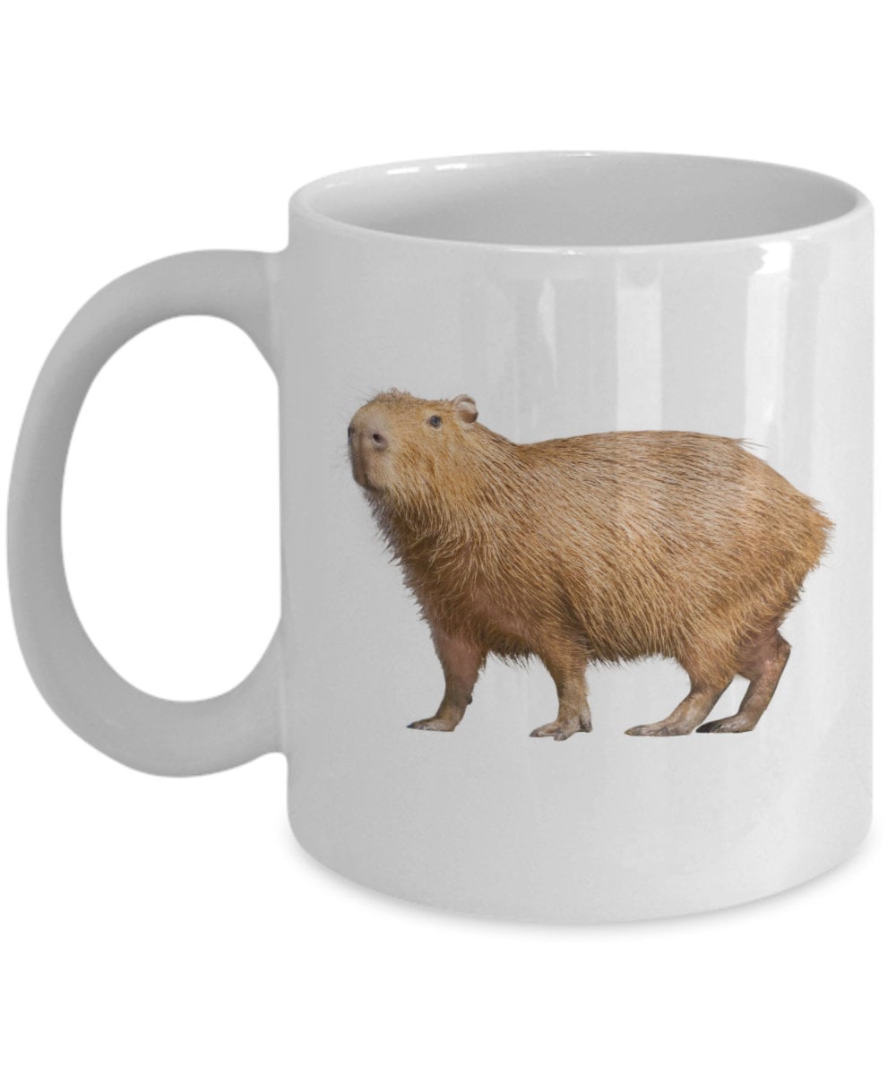 Drink & Barware Capybara Travel Mug For Capybara Fans Cute Capybara Mug ...
