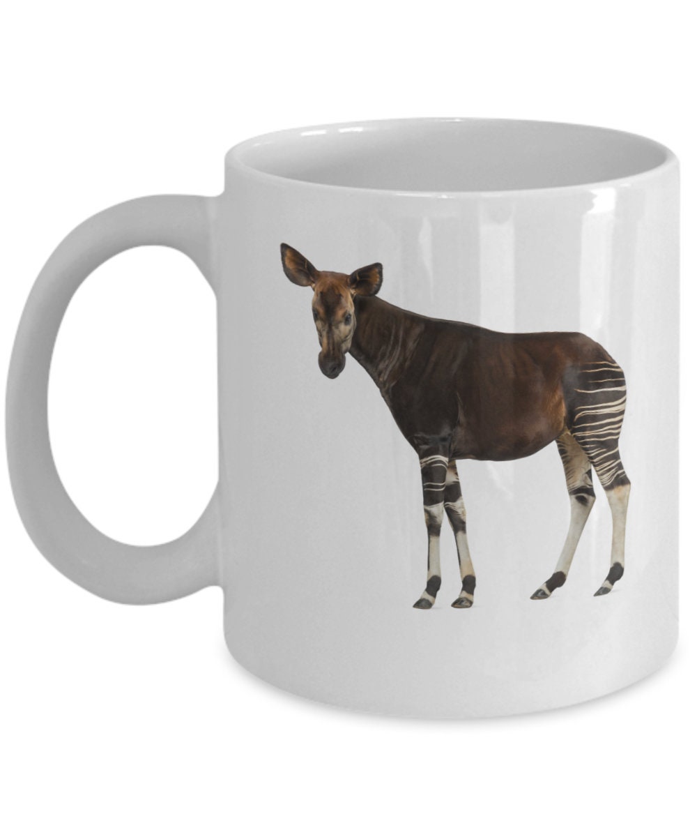 Okapi Mug Okapi Coffee Cup Okapi Art Mug Okapi Gift Idea - Etsy