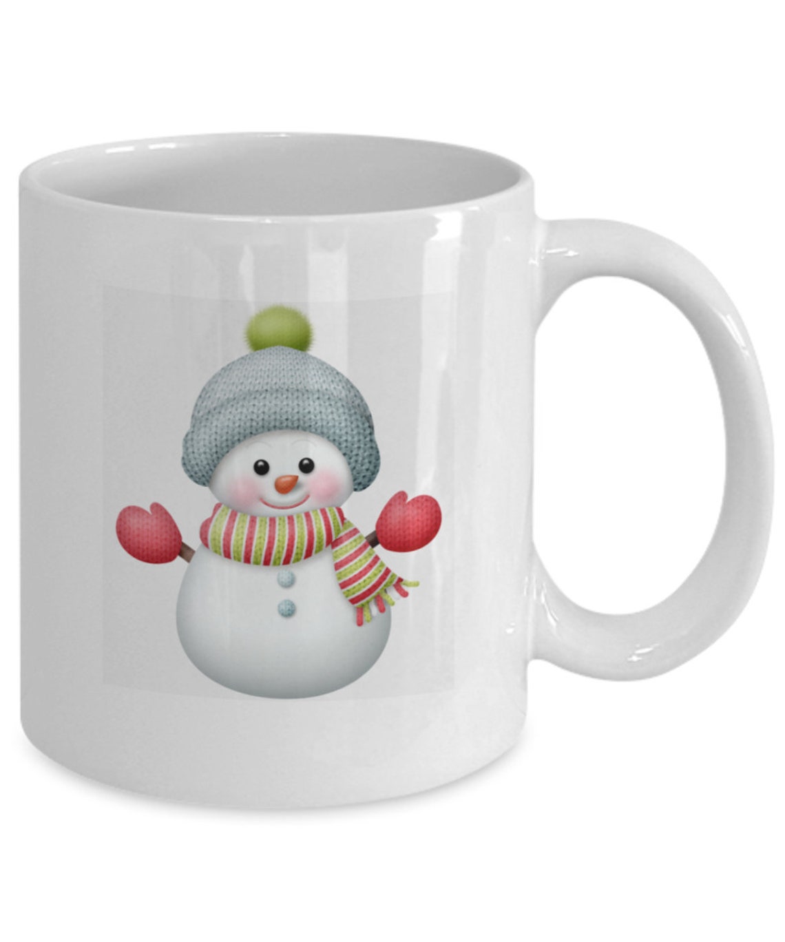Snowman Mug Snowman Coffee Cup Snowman Kitchen Decor Funny - Etsy