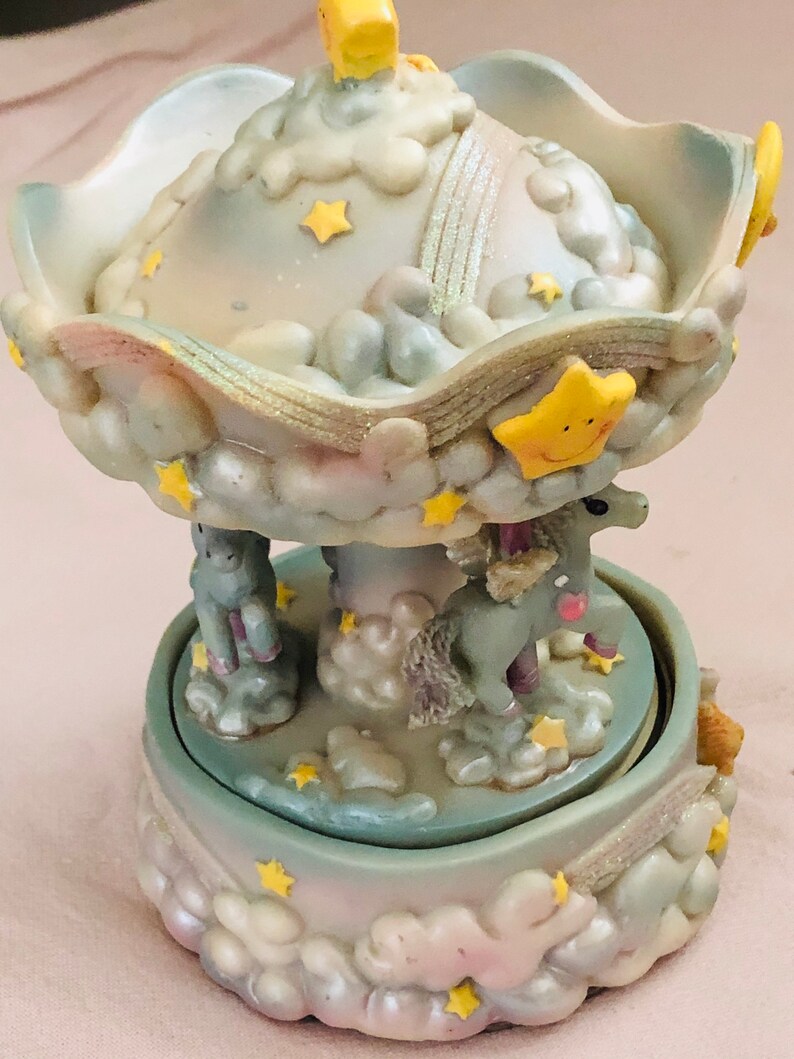 Musical Carousel Music Box Musical Carousel Nursery Gift - Etsy