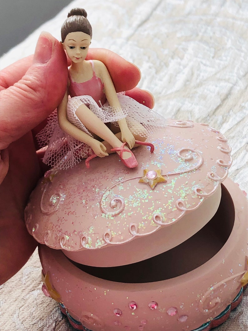 Ballerina Music Box Musical Box Ballerina Ballerina Trinket | Etsy