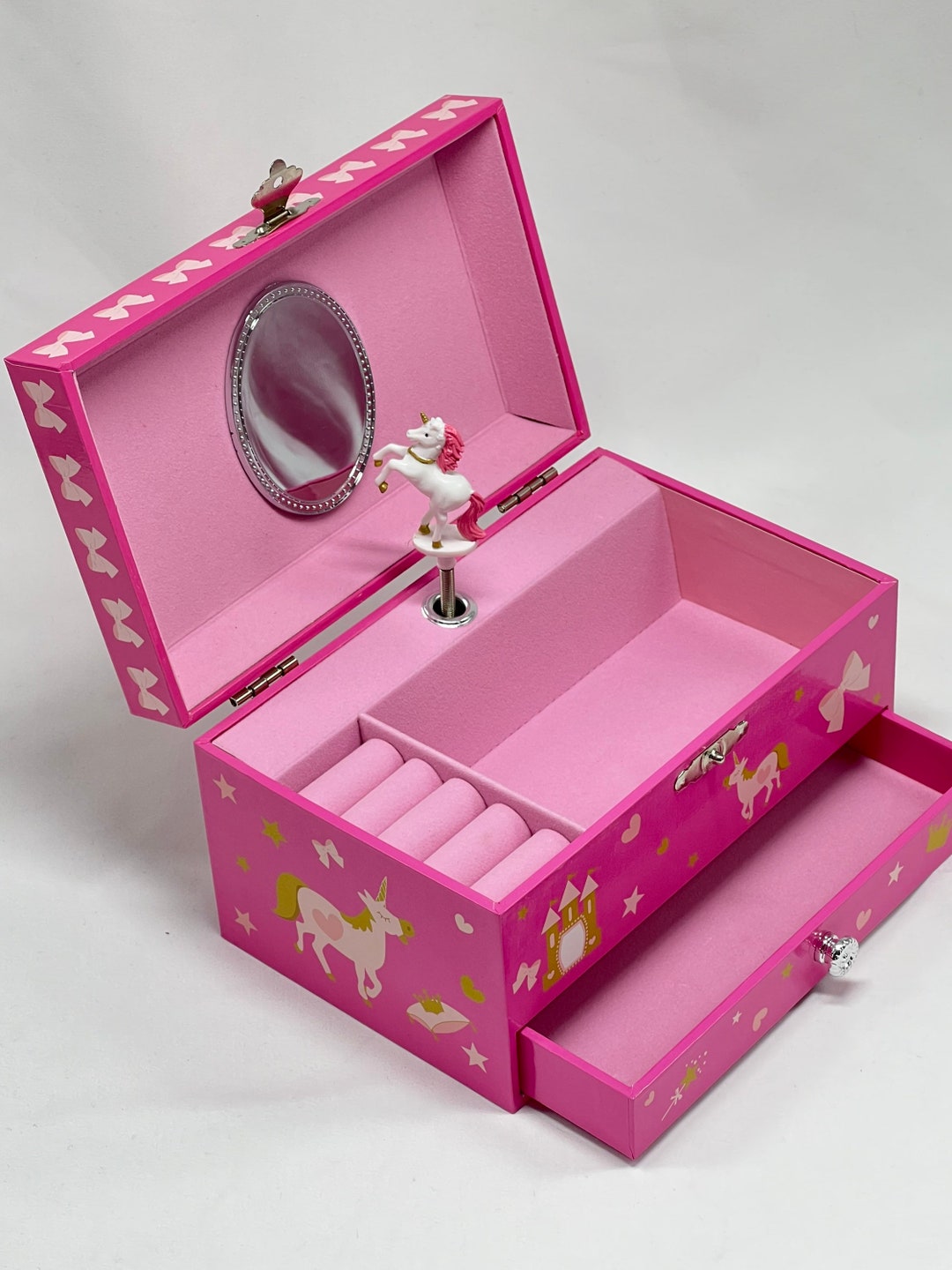 Personalised When I Wish Upon a Star Music Box Ballerina Musical ...