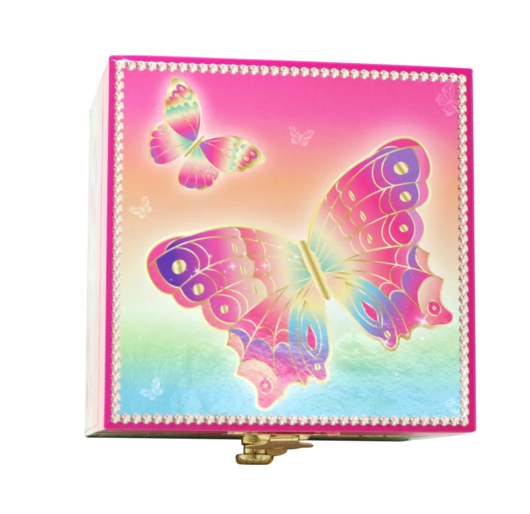 Personalised WOODEN Butterfly Musical Jewelry Box, Music Box BUNDLE ...