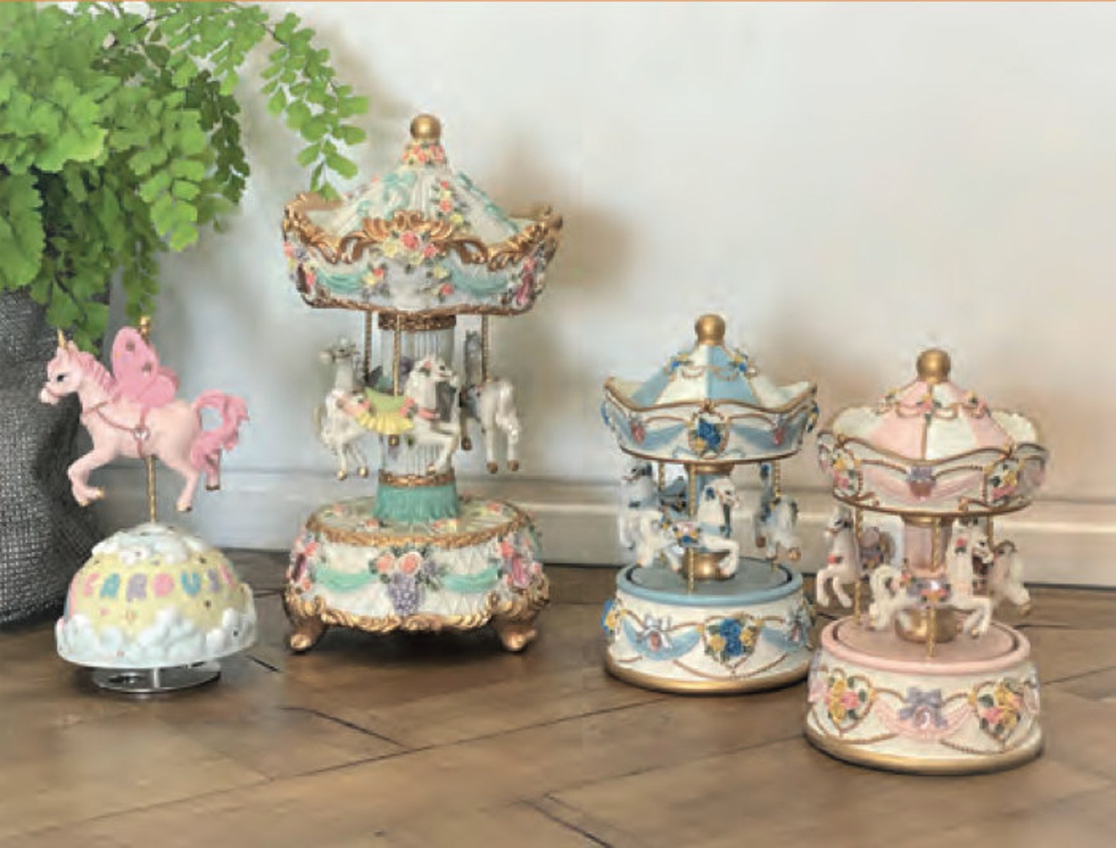 Musical Carousel Music Box Musical Carousel Nursery Gift | Etsy