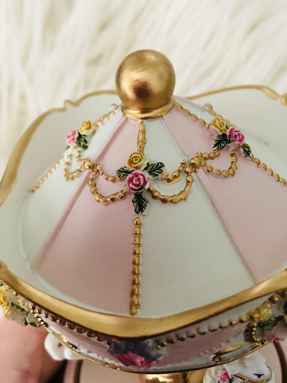 Musical Carousel Music Box Musical Carousel Nursery Gift - Etsy