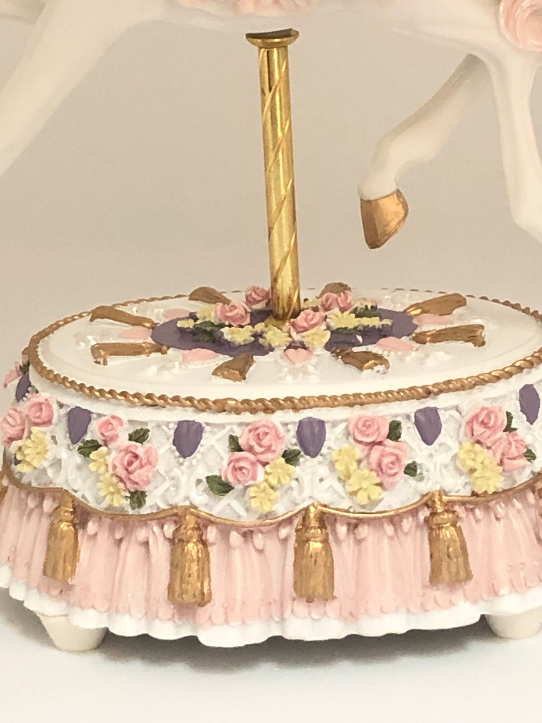 Musical Horse Carousel, Music Box, Musical Carousel, Nursery Gift, New ...