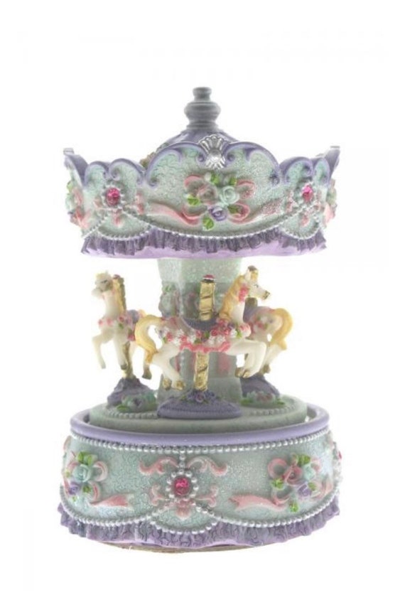 Musical Carousel Music Box Musical Carousel Nursery Gift - Etsy