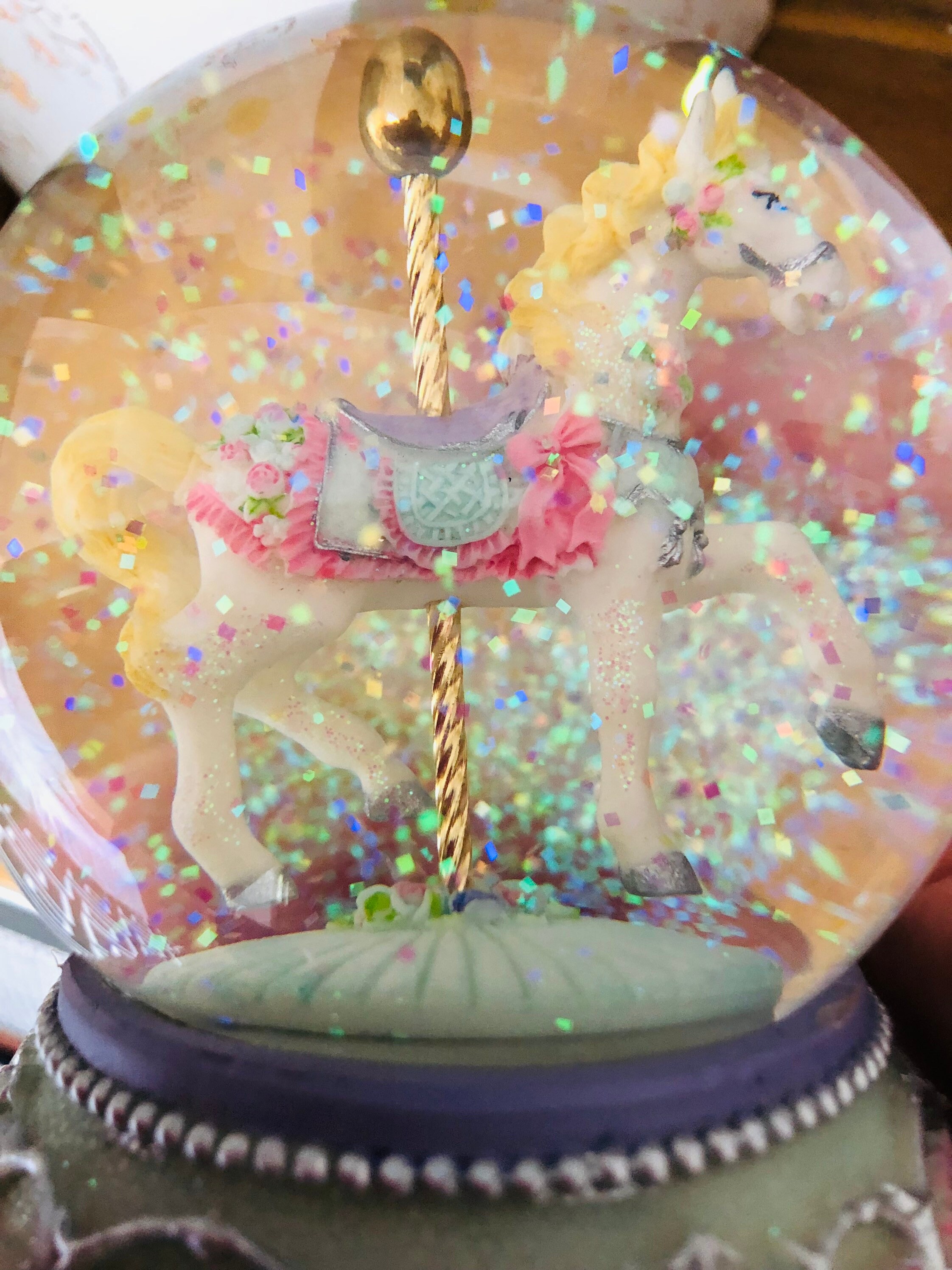 Musical Carousel Music Box Musical Carousel Nursery Gift | Etsy