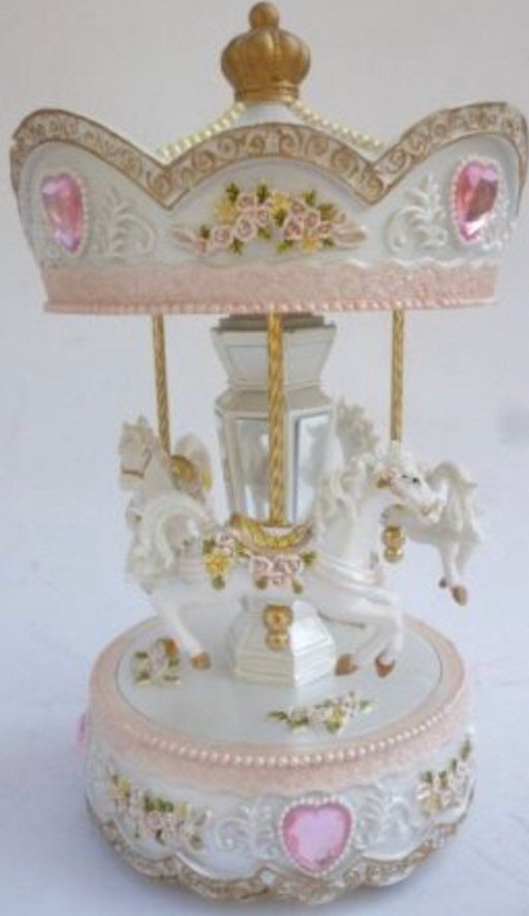 Musical Carousel, Music Box, Musical Carousel, Nursery Gift, New Baby ...
