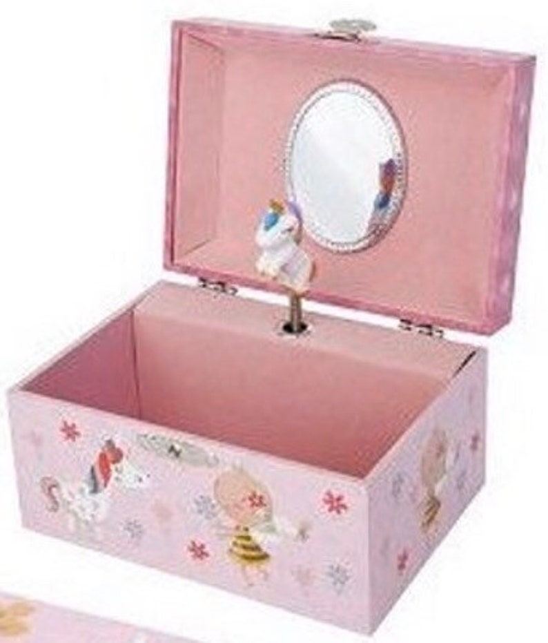Personalised Unicorn Musical Jewelry Box Ballerina Music Box - Etsy