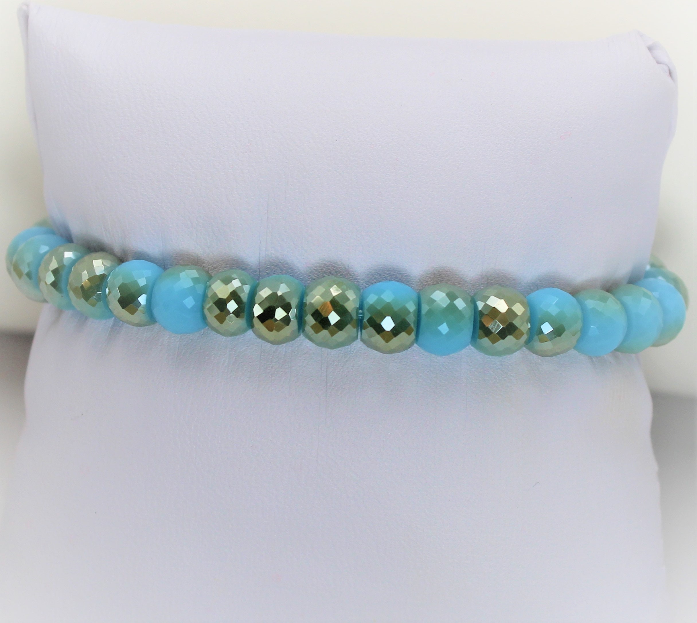 Pulsera turquesa hecha a mano pulsera de cuentas pulsera de - Etsy España