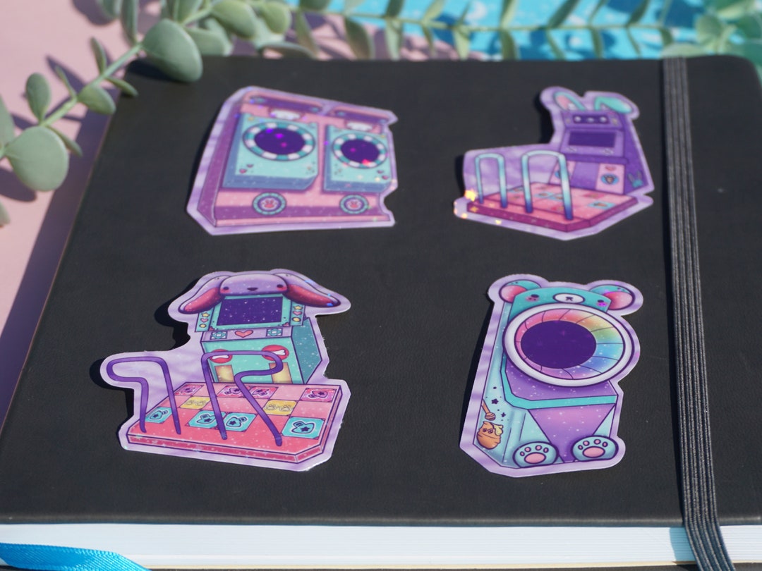 Kawaii Arcade Stickers - Etsy