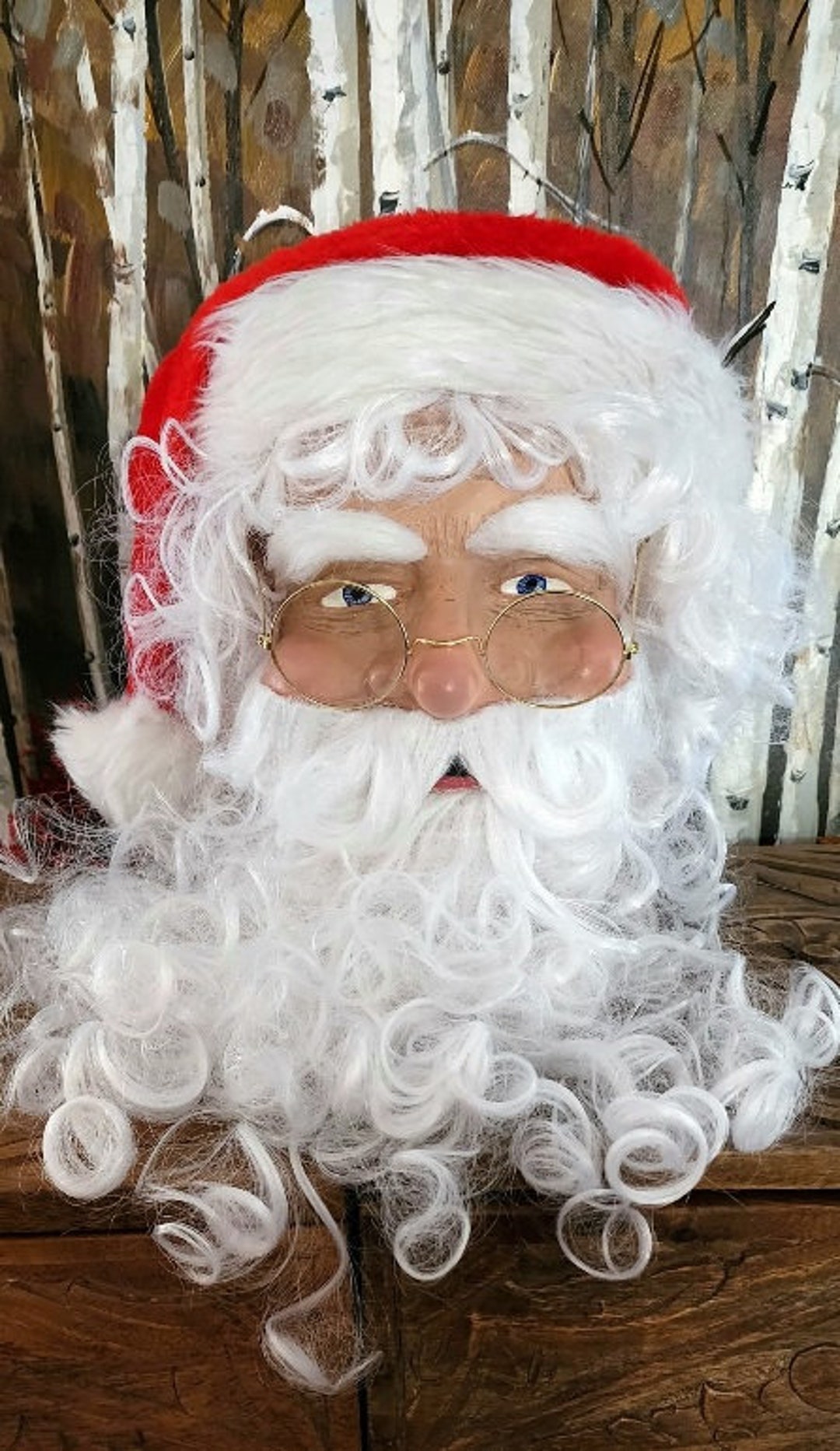 Santa Mannequin Head - Etsy