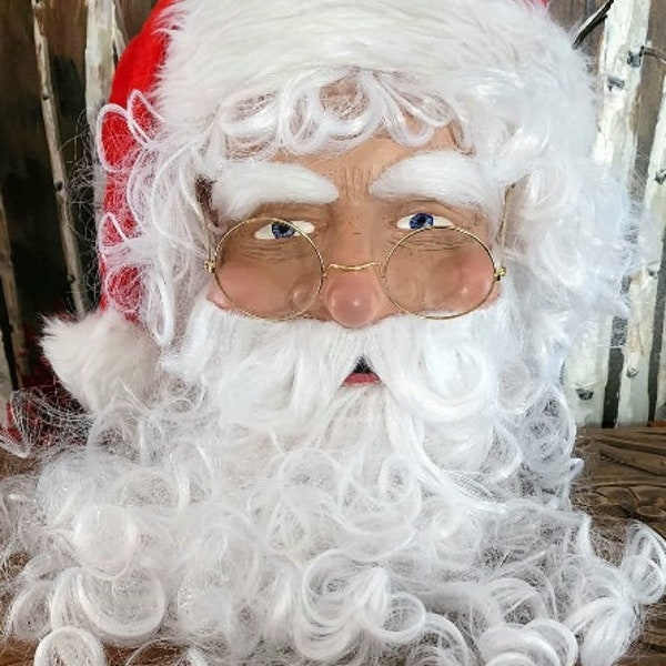 Large Santa Head - Etsy