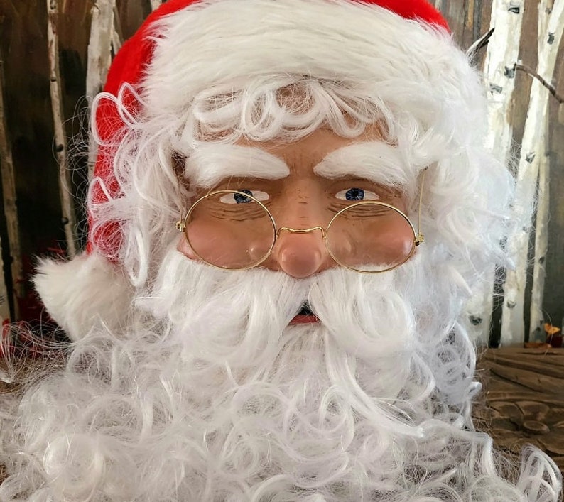 Santa Mannequin Head - Etsy
