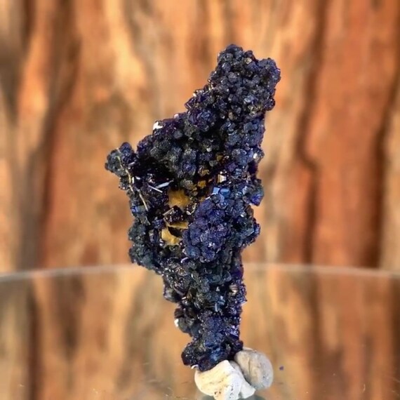 Rocks & Geodes Home & Living 4cm 10g Blue Azurite Crystal Stone Rock ...