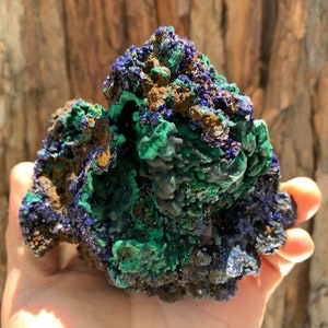 10.5cm 614g Azurite Stone Crystal Mineral Rock Geode From - Etsy