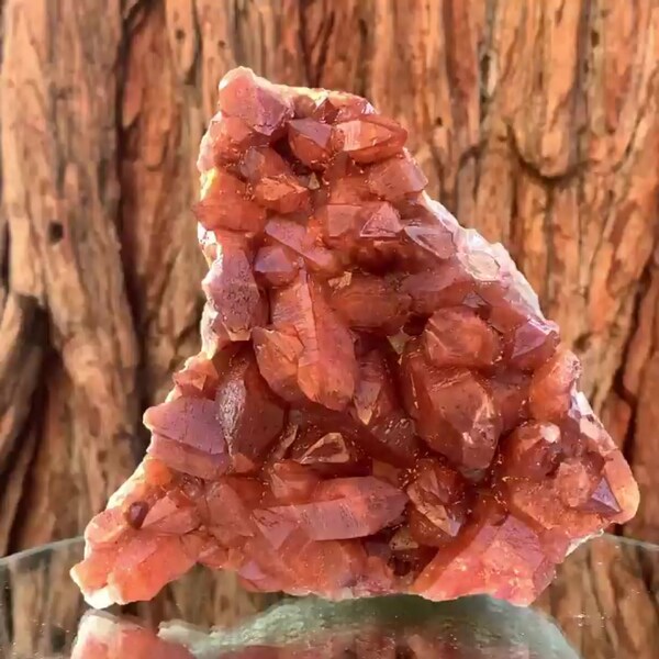 Red Quartz - Etsy