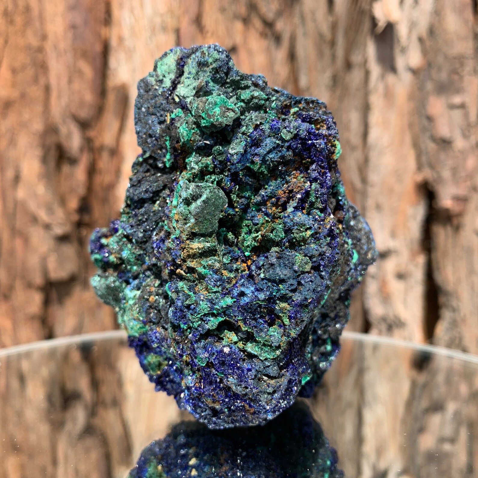 9.5cm 308g Azurite Stone Crystal Mineral Rock Geode From Sepon - Etsy