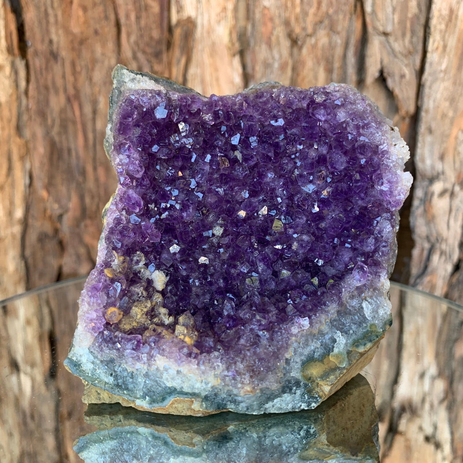 Purple Mineral Rocks