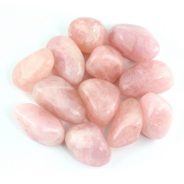 Tumbled Rose Quartz - Etsy