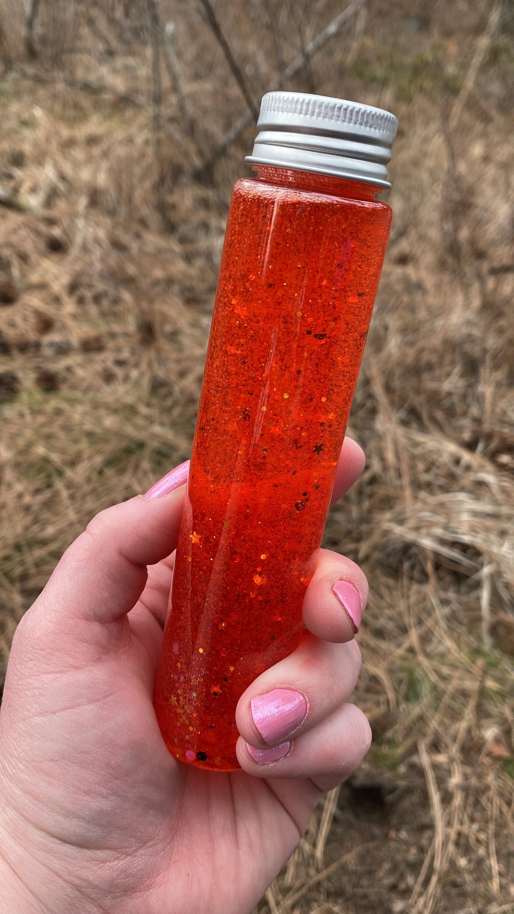 Mini Colorful Sensory Shaker Bottle 6 115ml Unique Calm Down Bottle Anxiety and Stress Relief ...