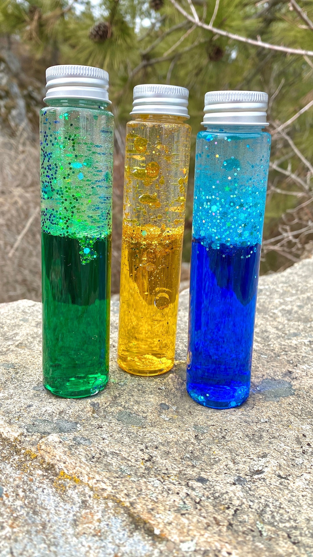 Mini Lava Sensory Shaker Bottle 6 115ml Unique Calm Down Bottle Anxiety and Stress Relief for ...