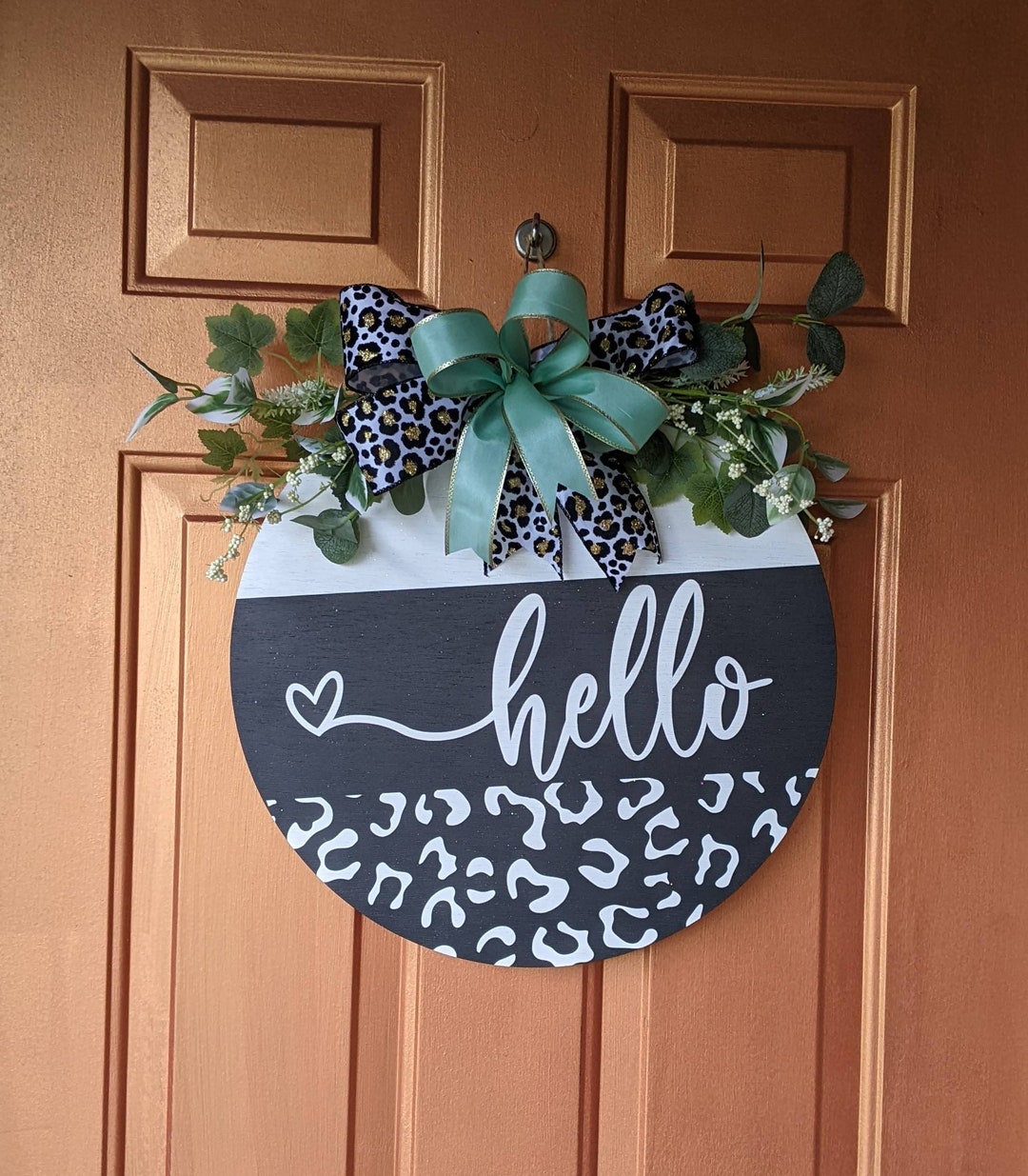 Hello Door Hanger, Everyday Door Decor - Etsy