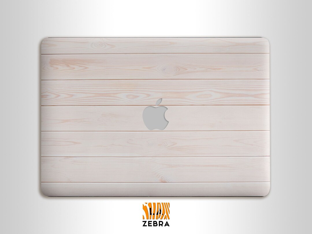 Wood Print MacBook Case White Wood Pro 13 M1 White MacBook 12 MacBook ...