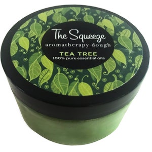The Squeeze - Tea Tree 100% Essential Oil Stress Relief Dough for Self ...