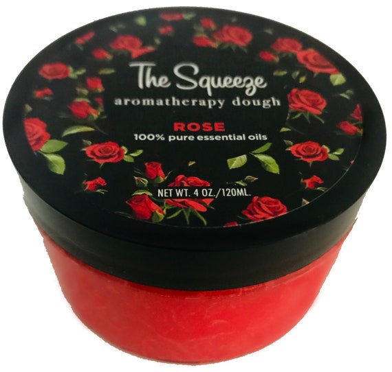 The Squeeze Rose 100% Essential Oil Stress Relief Dough for | Etsy