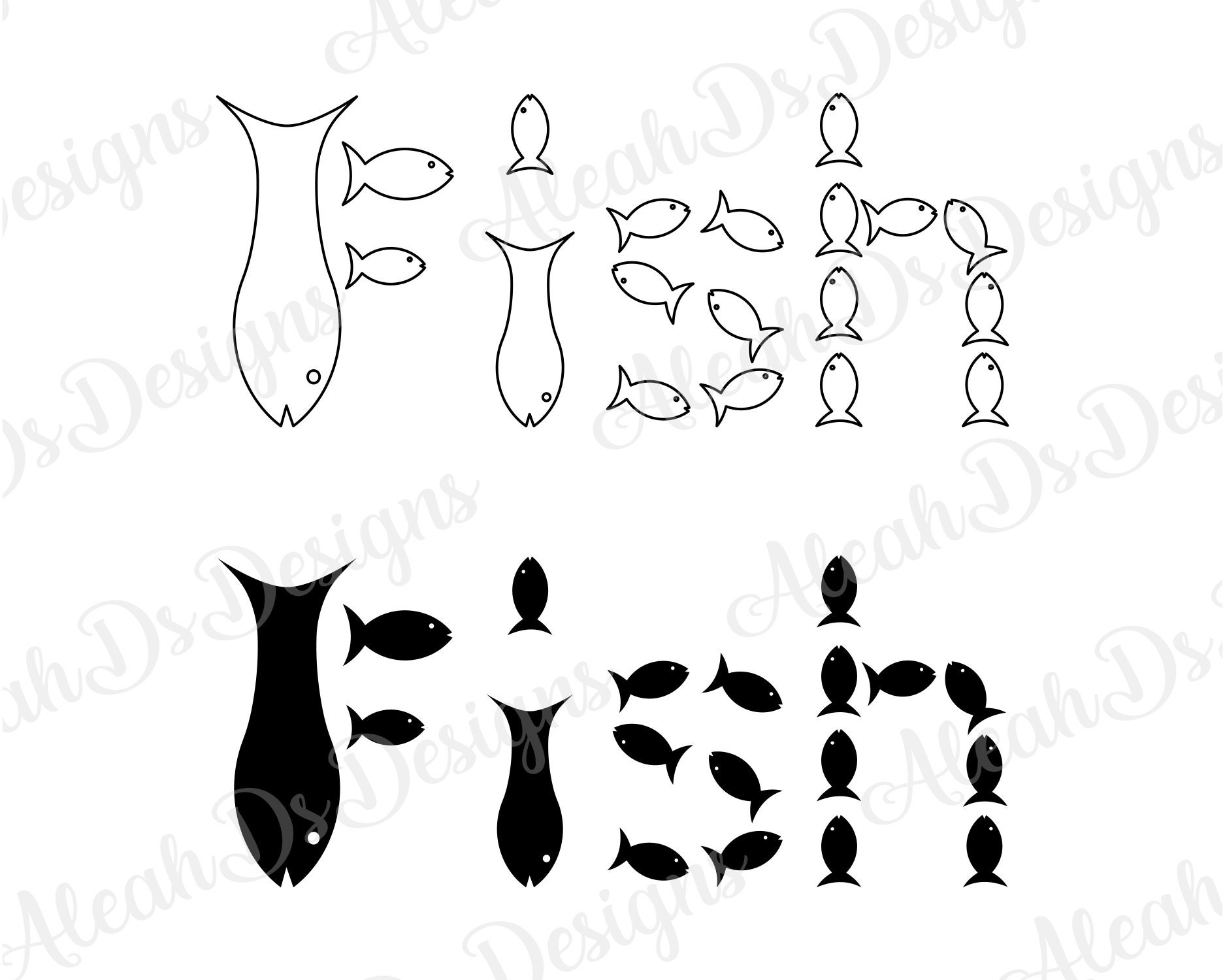 Fish, Fishing, Animals, Word, Wording, Clip Art, Clipart, Design ...