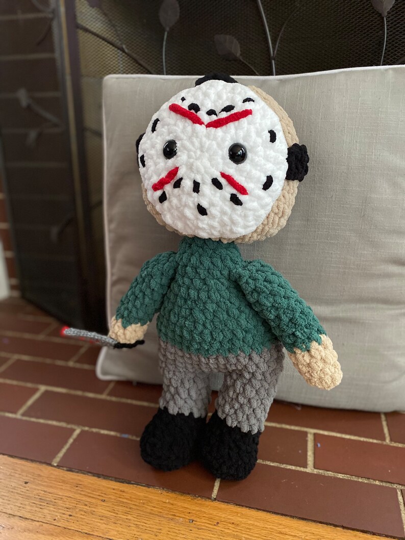 Handmade Jason Voorhees Parody Plushy - Etsy