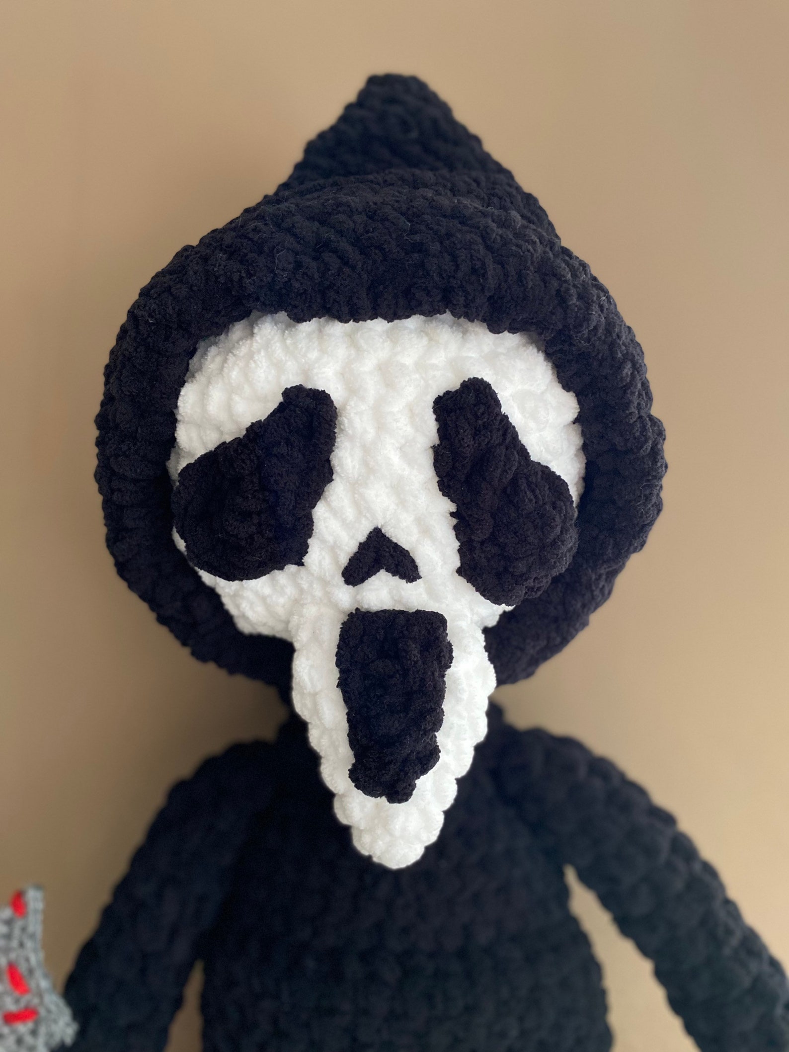 Handmade Ghostface Inspired Parody Plushy - Etsy