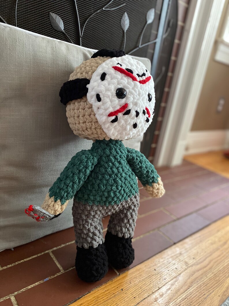 Handmade Jason Voorhees Parody Plushy - Etsy