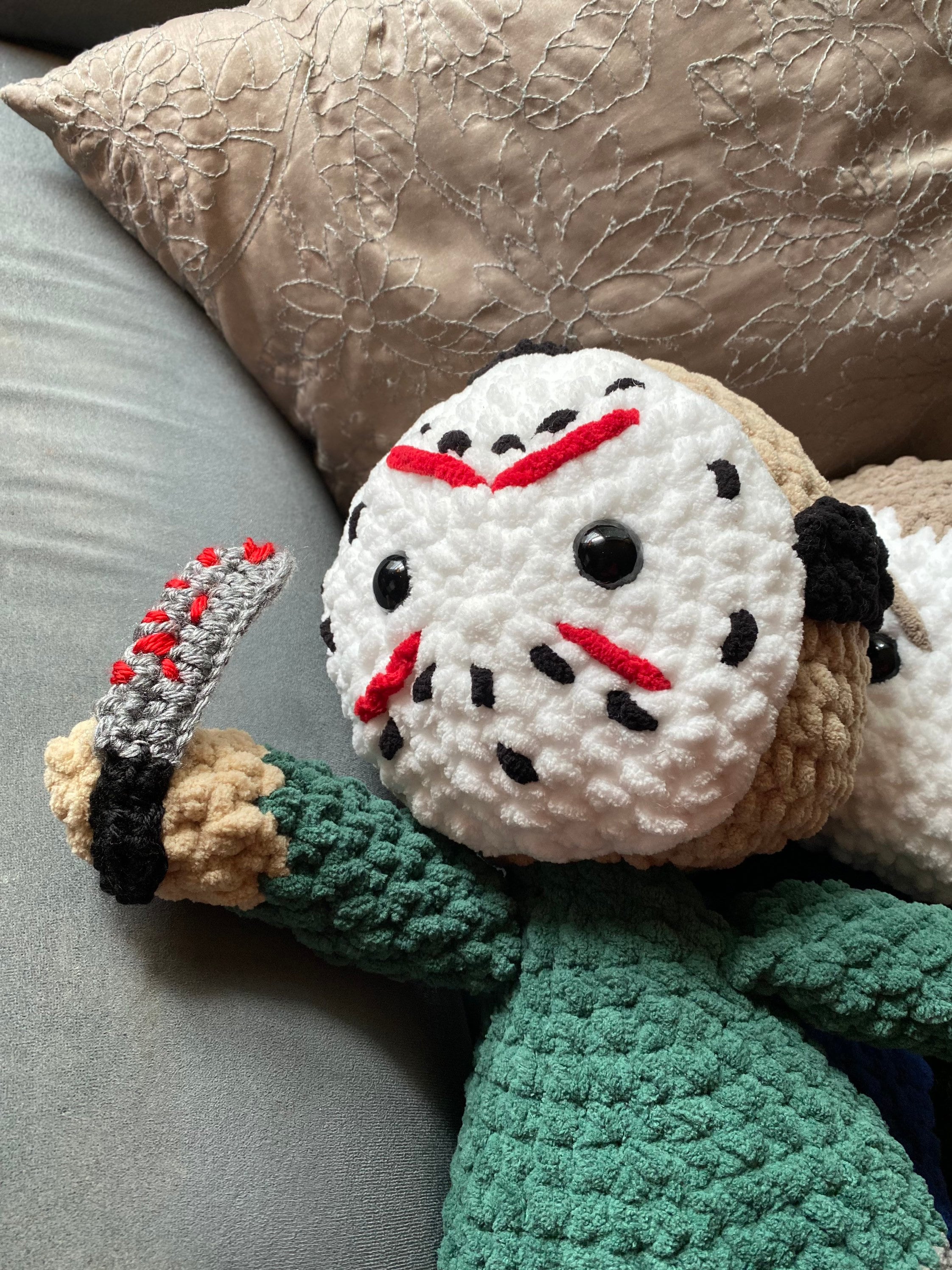 Handmade Jason Voorhees Parody Plushy - Etsy