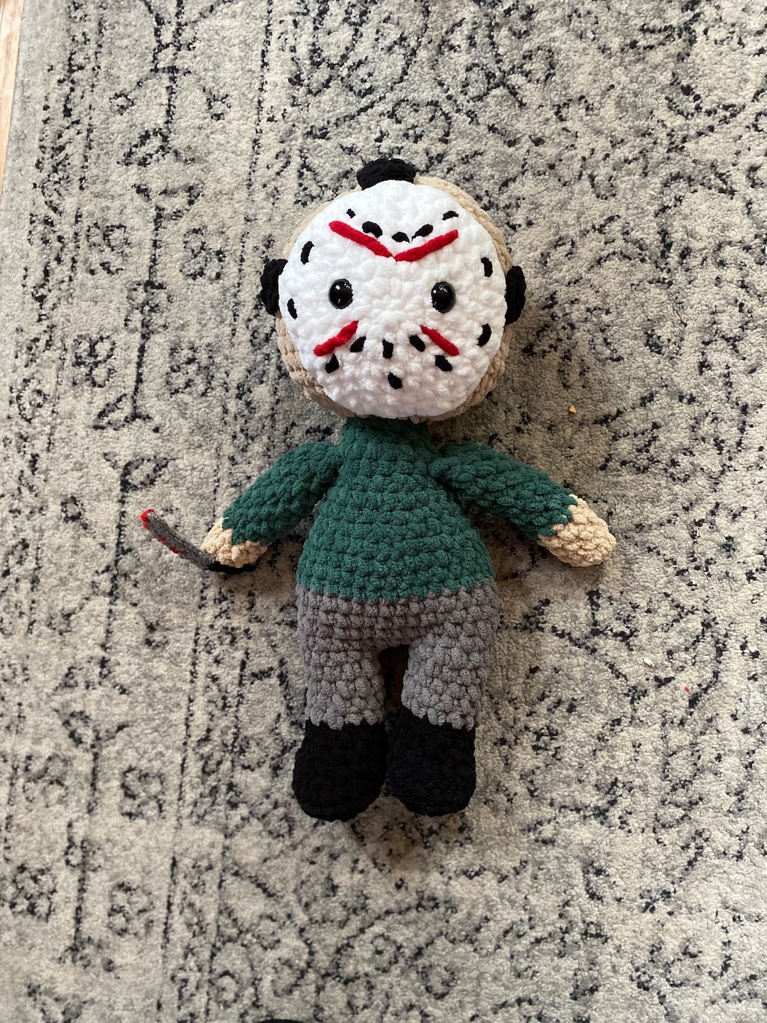 Handmade Jason Voorhees Parody Plushy - Etsy