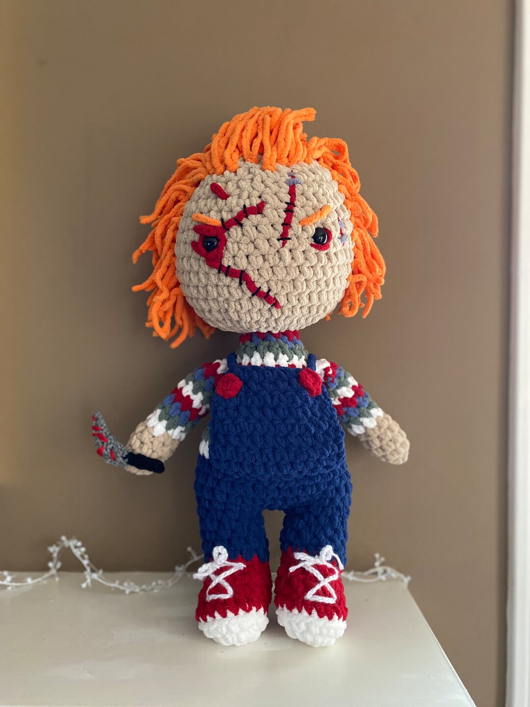 Handmade Chucky Inspired Parody Plushy - Etsy