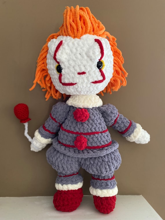 Handmade Pennywise Inspired Parody Plushy - Etsy