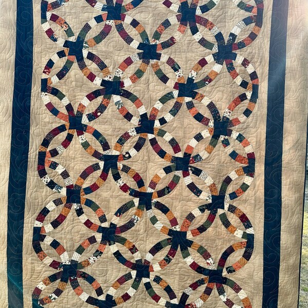 Double Wedding Ring Quilt Kit - Etsy