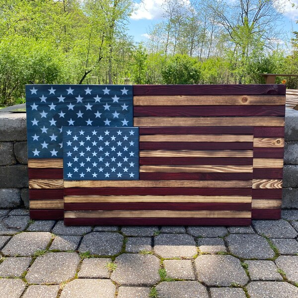 Wooden Flag - Etsy
