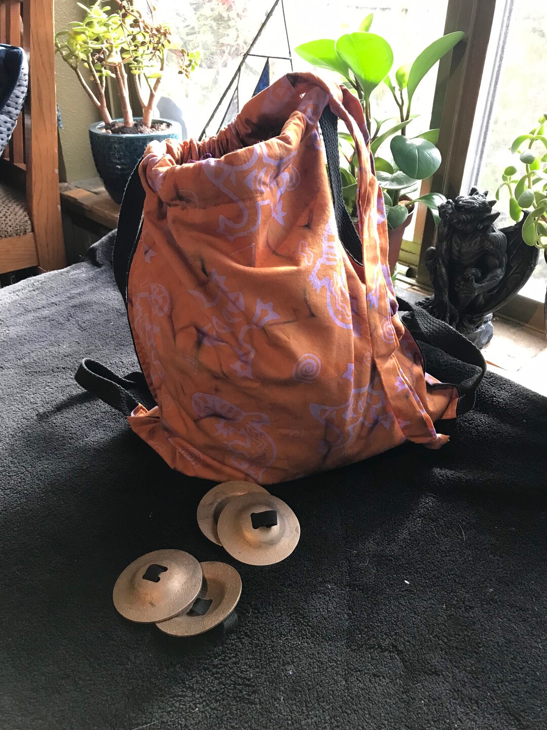 Orange Bookbag - Etsy