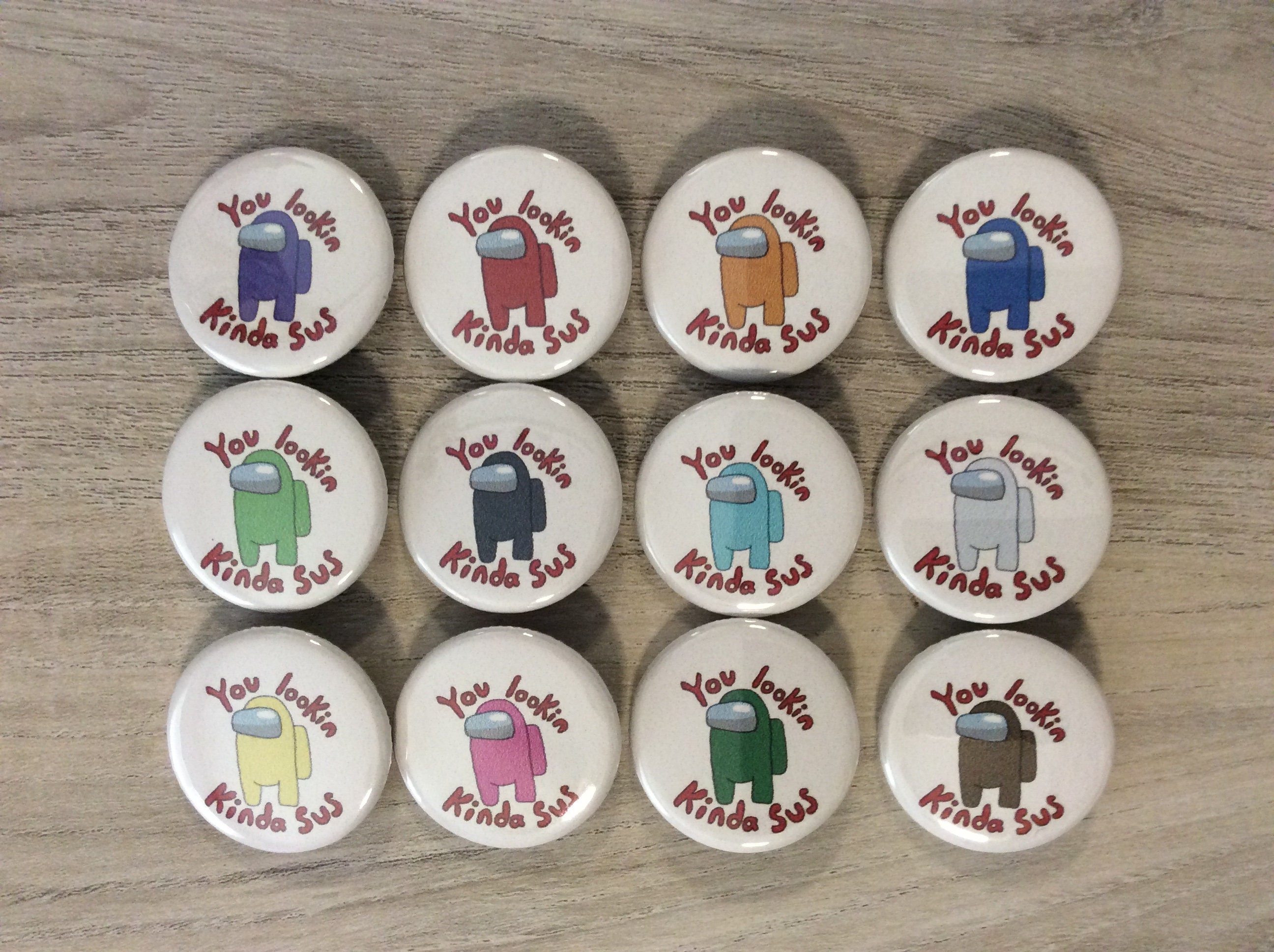 Among Us Play Button